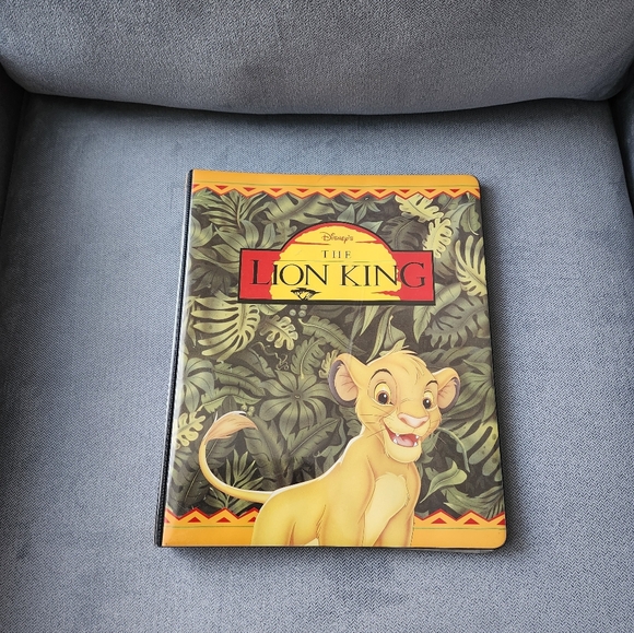 Disney | Other | Disney The Lion King Jungle Notebook With Orange And ...
